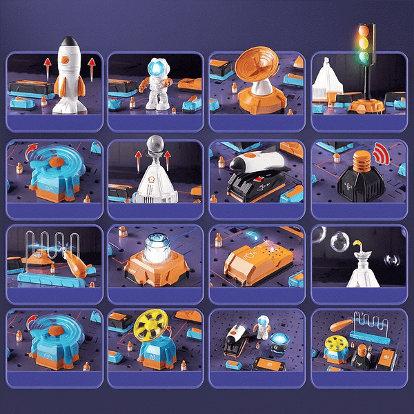 STEM Electronic Building Blocks Set - Little Learners Toys